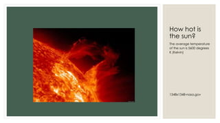 The Sun and Earth’s Seasons | PPTX