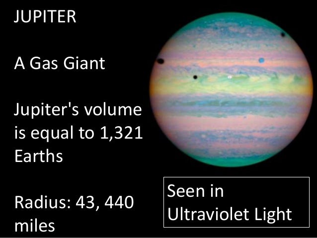 Jupiter Compared To Our Sun