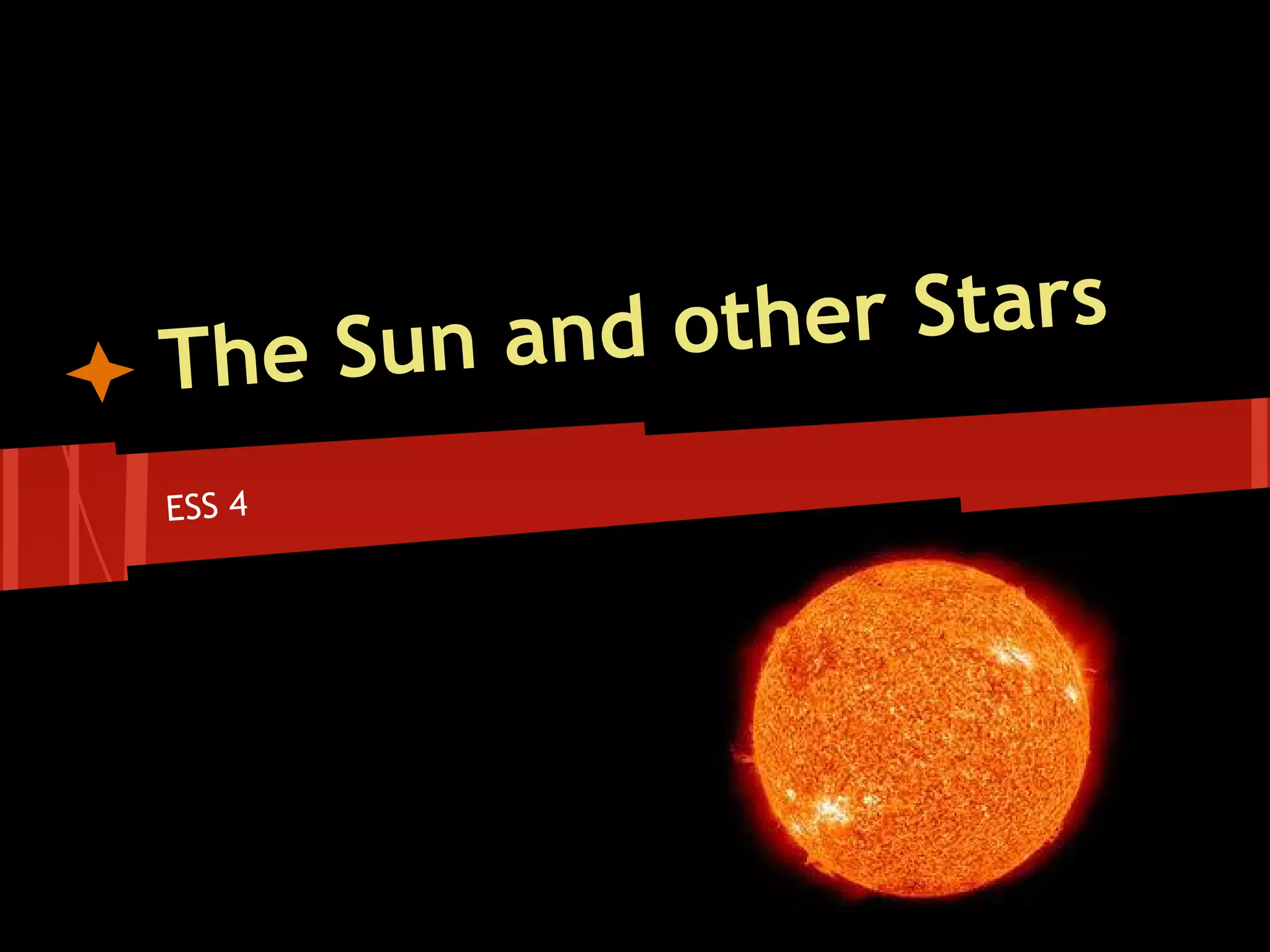 The Sun and Other Stars | PDF