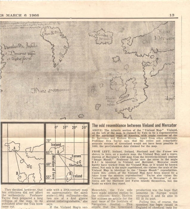 "Is the Vinland map a forgery?" | PDF
