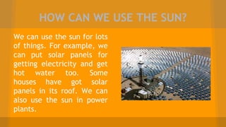 The sun enrgy | PPTX