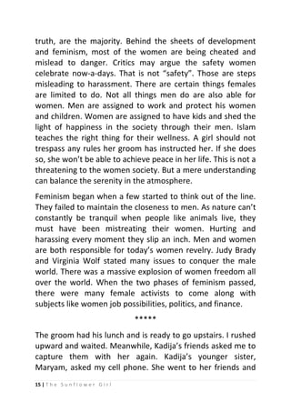 The Sunflower Girl (novel) | PDF