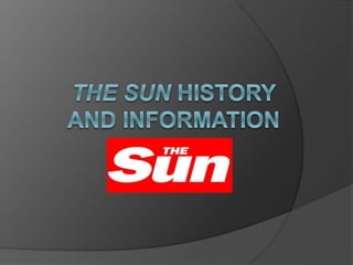 The sun history and information powerpoint | PPTX