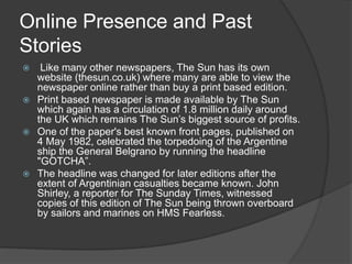 The sun history and information powerpoint | PPTX