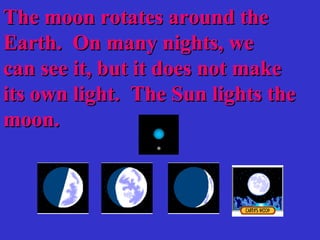 The sun moon and stars (science) | PPT