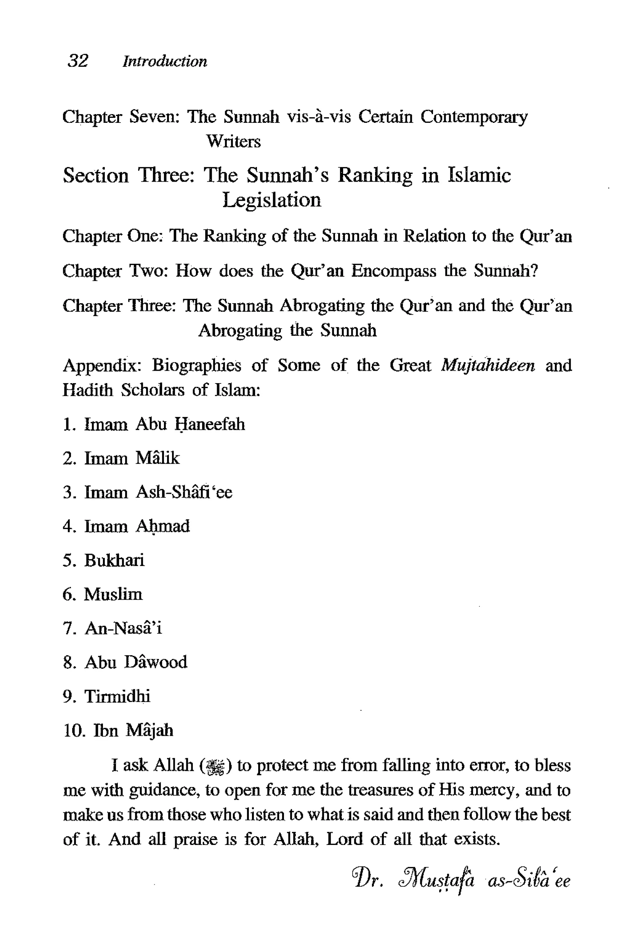 The Sunnah And Its Role In Islamic Legislation | PDF