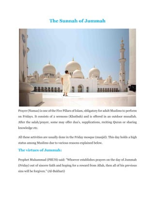 The sunnah of jumma | PDF