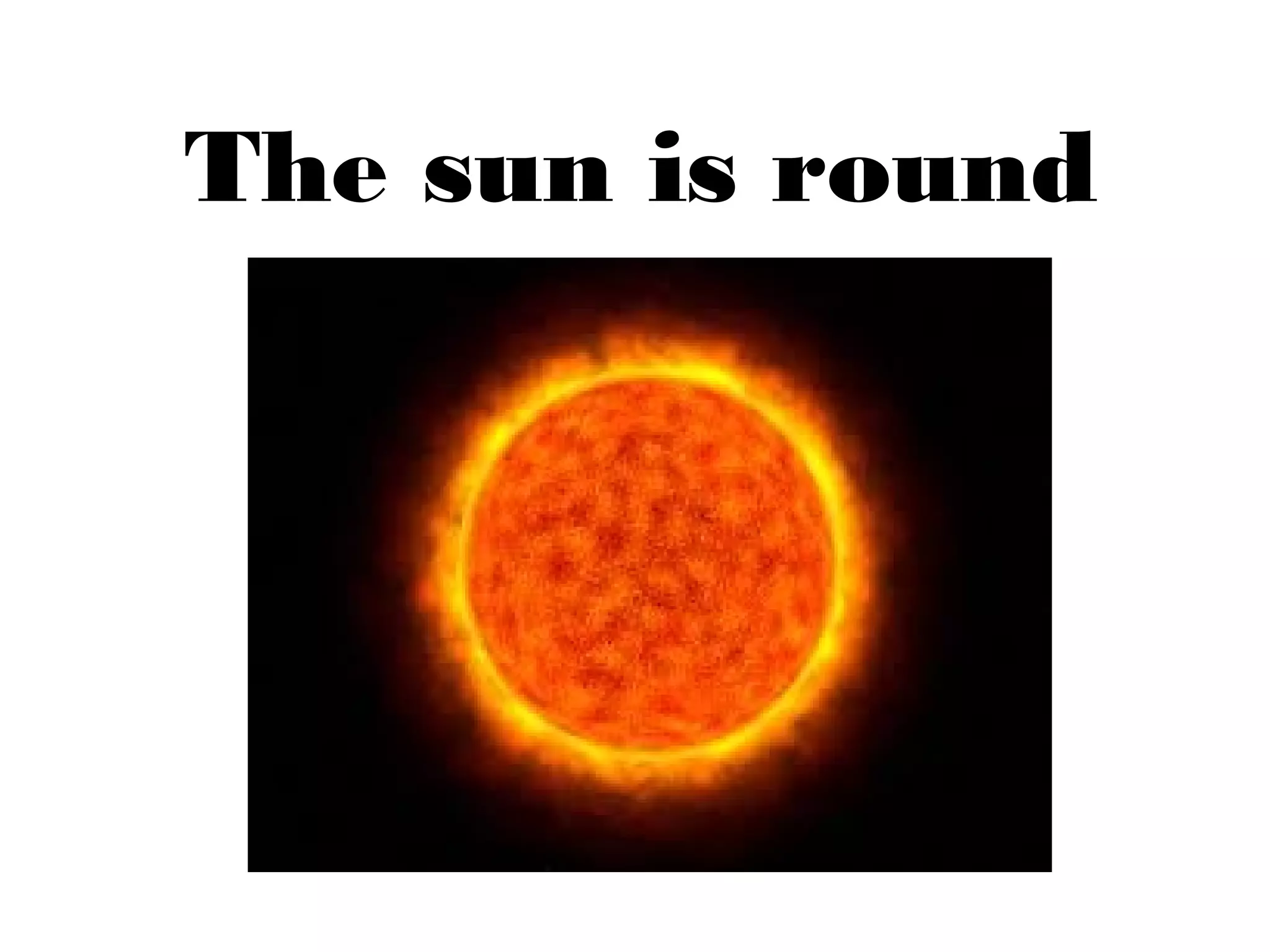 The sun presentation | PPT