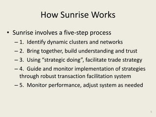 The Sunrise Project | PPT