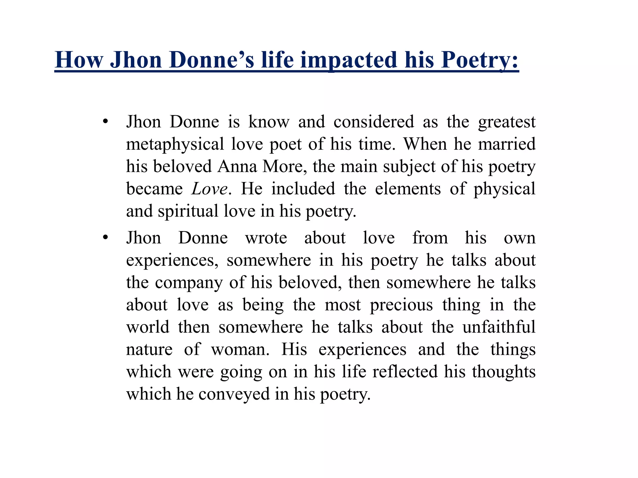 The Sun Rising by Jhon Donne Critical Analysis | PPTX