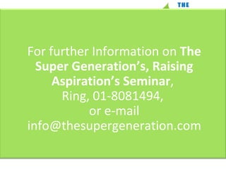 The Super Generation Super 7 | PPT