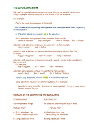 The Superlative | DOC