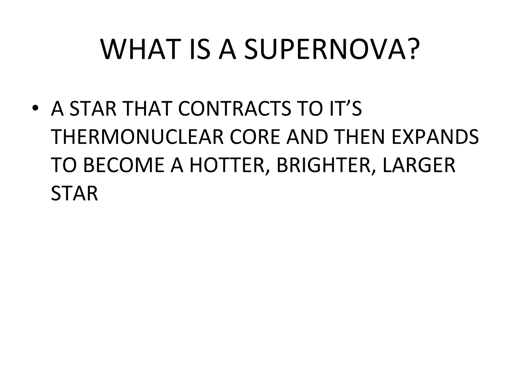 The Supernova Powerpoint Presentation With Logo | PPT