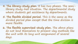 The Supervised Study Plan | PPTX