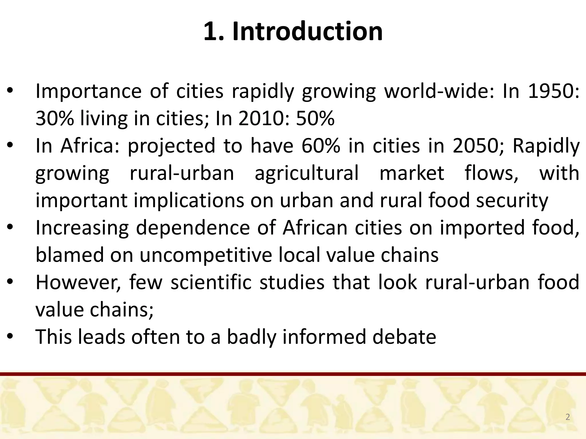 The supply chain of teff to addis ababa | PPTX