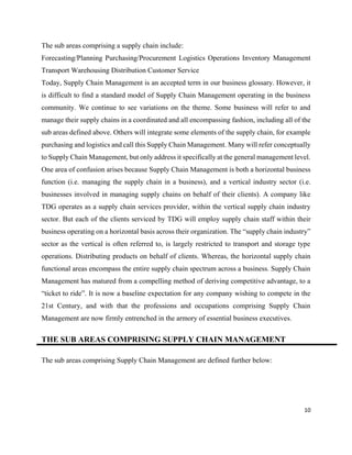 The supply chain process of square group of ltd. of bangladesh ...