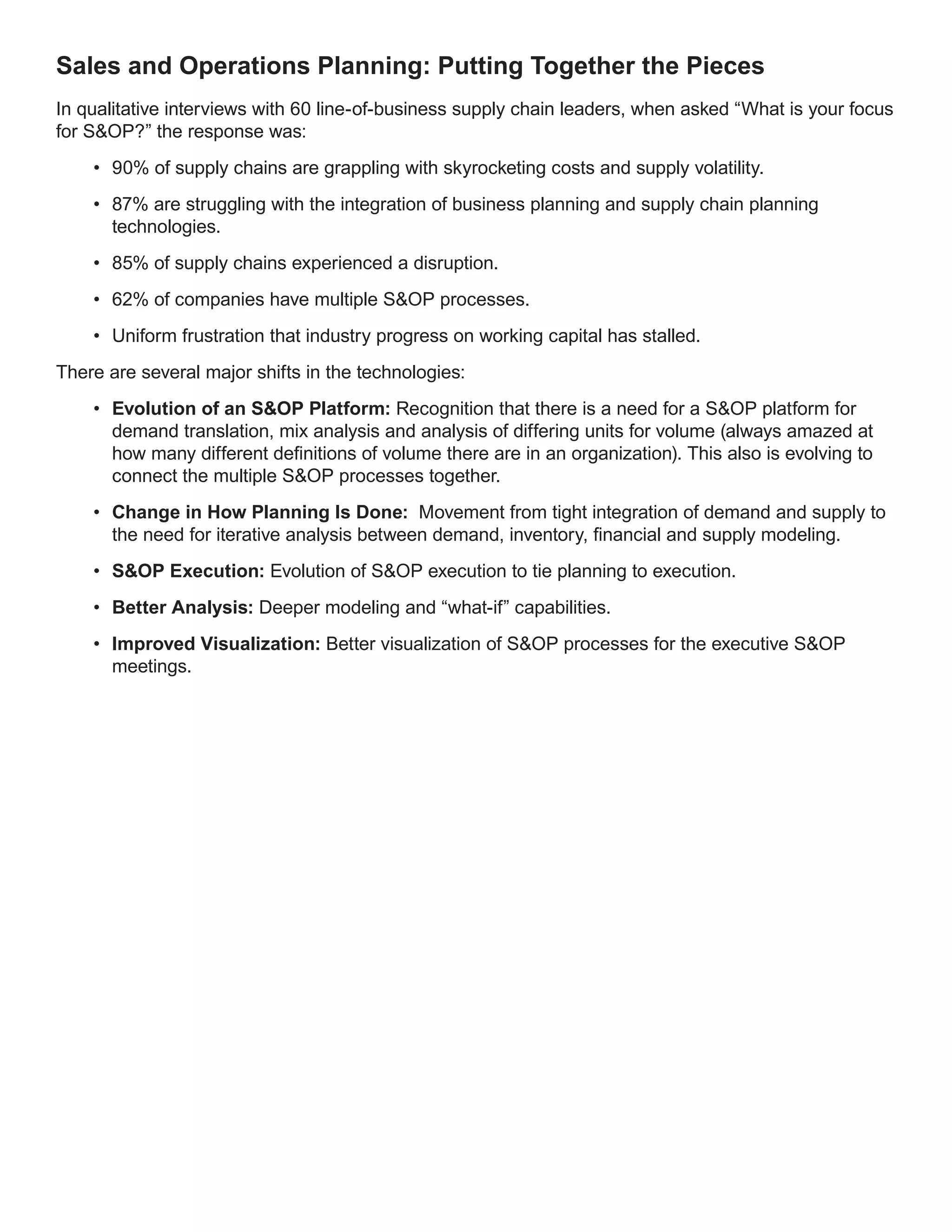 The Supply Chain Shaman's Journal - A Focused Look at Sales and ...