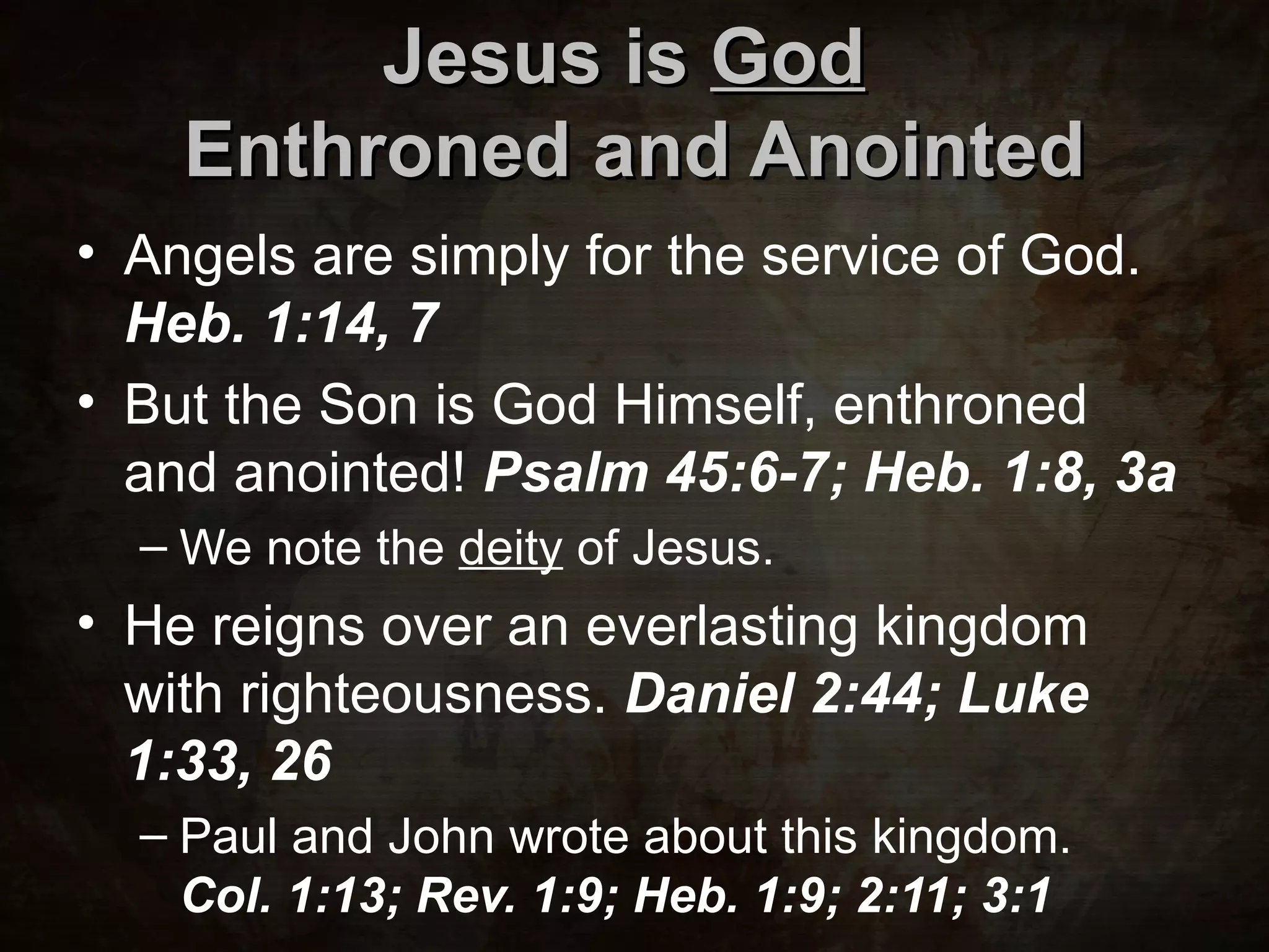 The Supremacy of_Christ 1414 | PPT