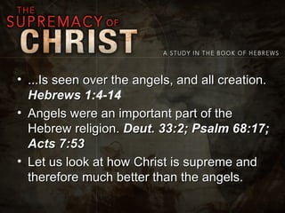 The Supremacy of_Christ 1414 | PPT