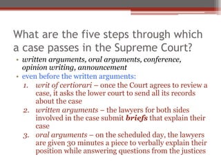 The Supreme Court | PPTX