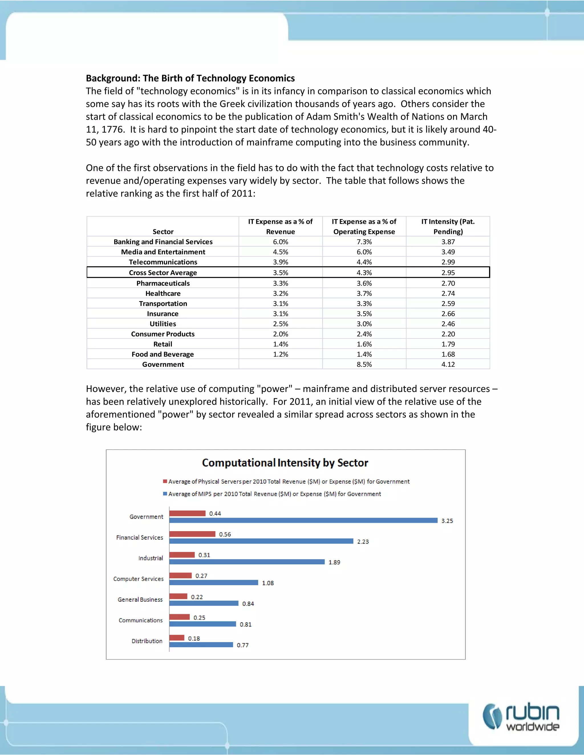The Suprising Technology Economics of Mainframes vs Distributed Servers ...