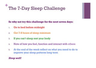 The Surprising Benefits of Sleep | PDF