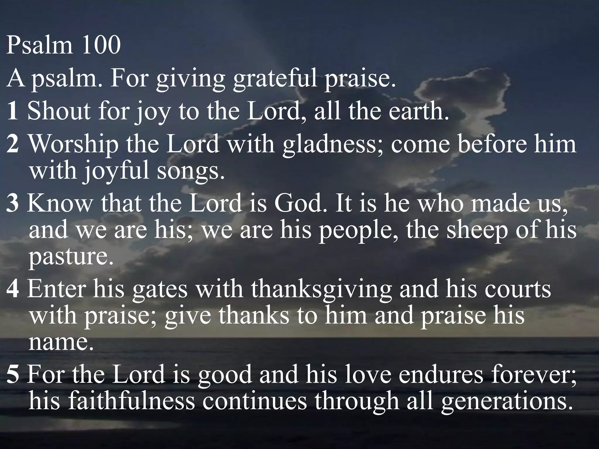 The Silver Lining of Grumbling | PPT