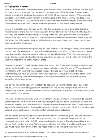 The surrender of self | PDF