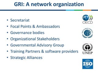 GRI and the sustainability reporting journey | PPTX