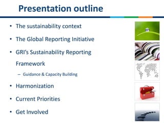 GRI and the sustainability reporting journey | PPTX