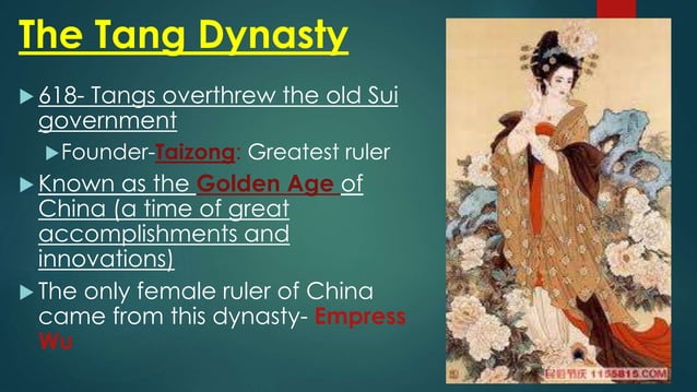 The Sui, Tang, and Song dynasties | PPTX | Agriculture | Industries