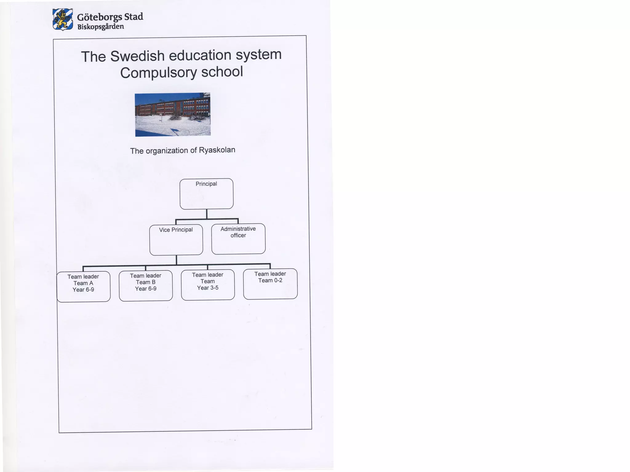 The swedish education system | KEY