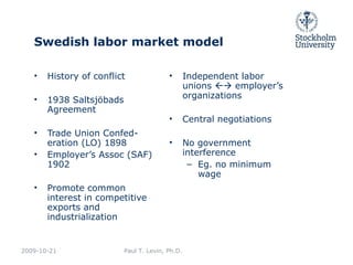 The swedish model(s) | PPT