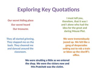 The Sweet Shop & The Great Mouse Plot.pptx