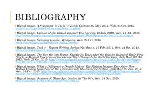 The Swinging Sixties | PPTX