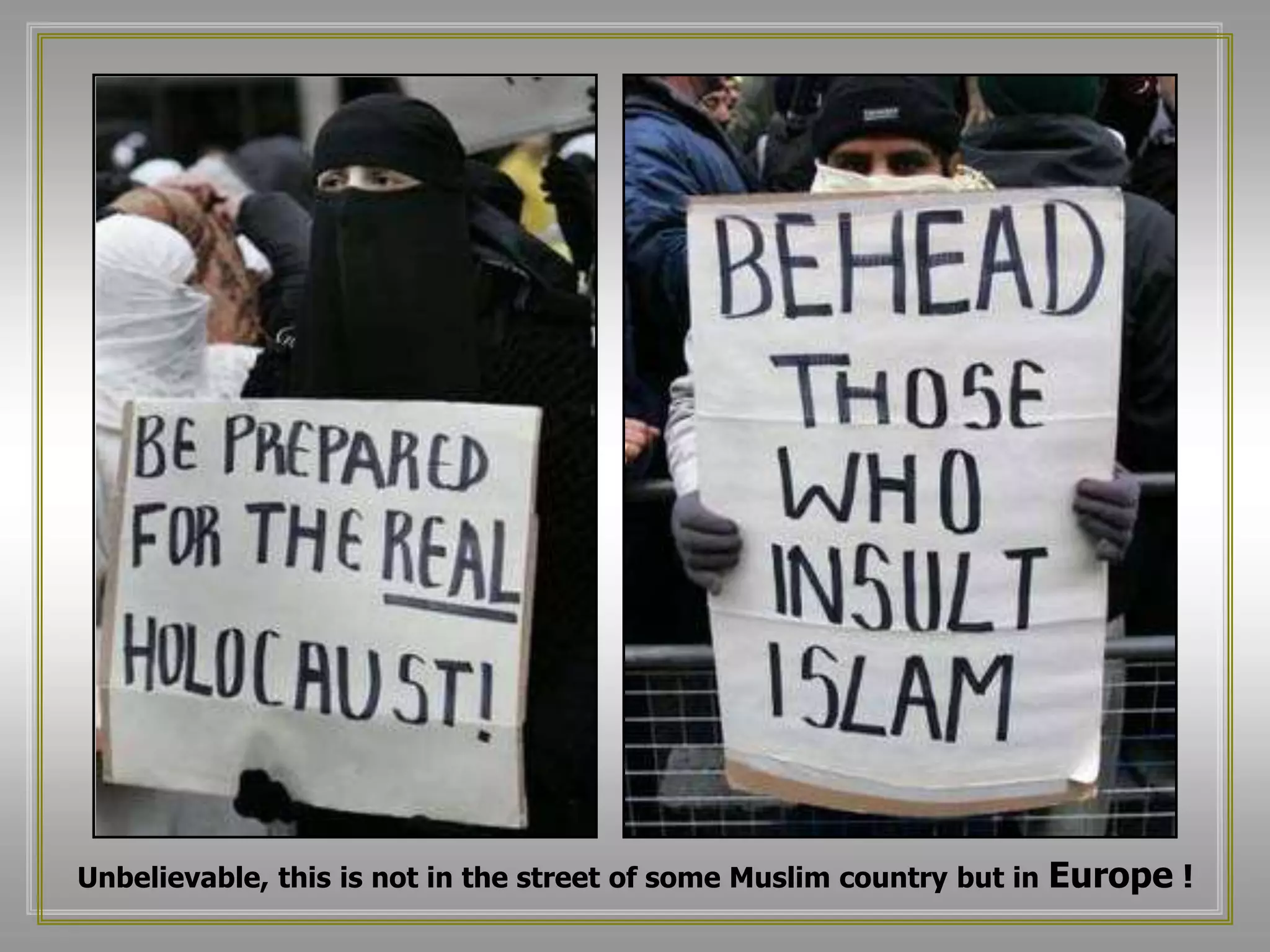 The sword of militant islam | PPT