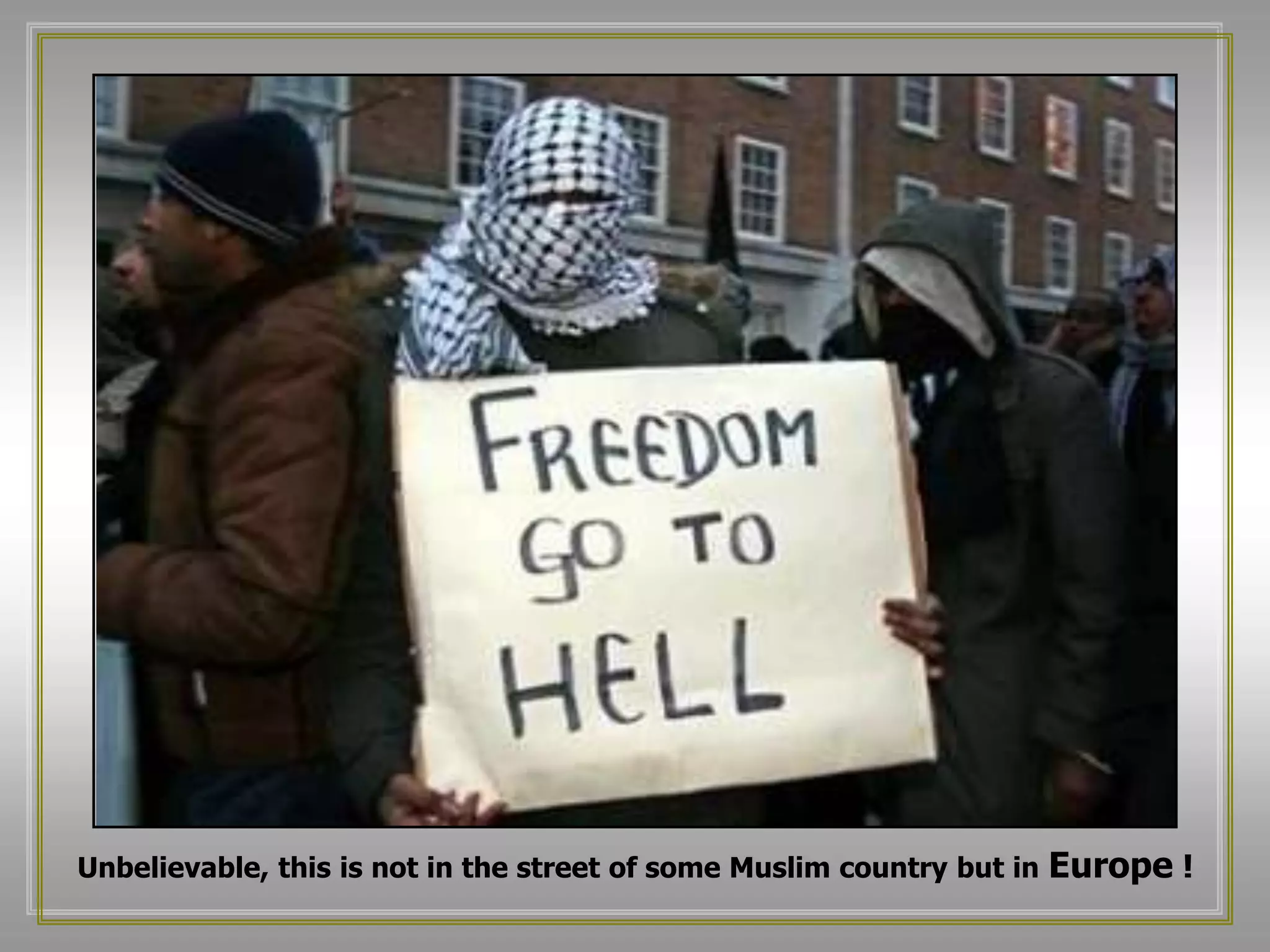 The sword of militant islam | PPT