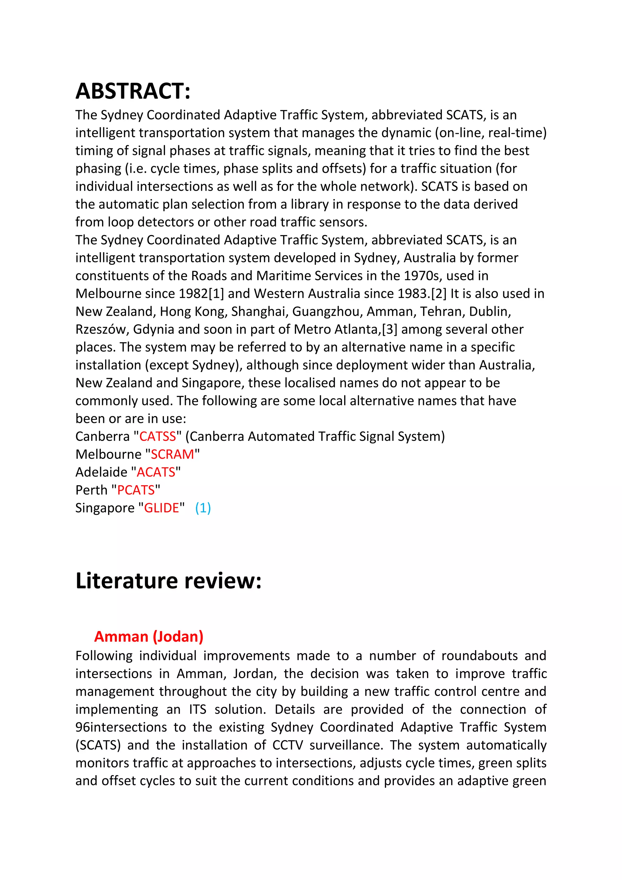 The Sydney Coordinated Adaptive Pdf