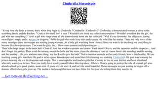 The Symbols Of Cinderella And Cinderella PPT, 43% OFF