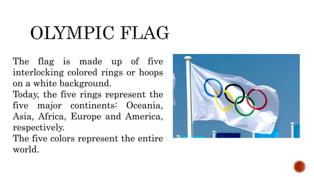 Presentation: The symbols of the Olympic Games | PPTX