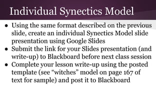 Synectics Model | PPTX