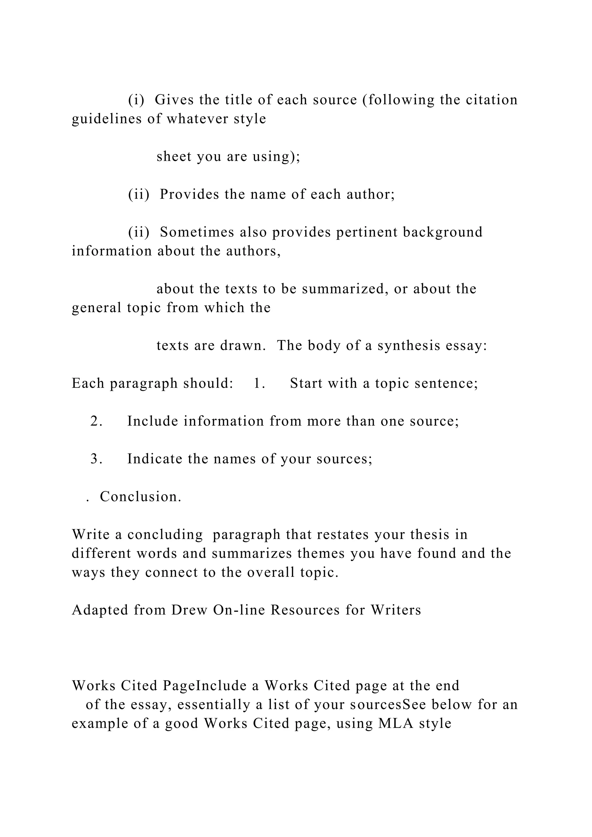 THE SYNTHESIS ESSAYWhat is synthesis”.docx