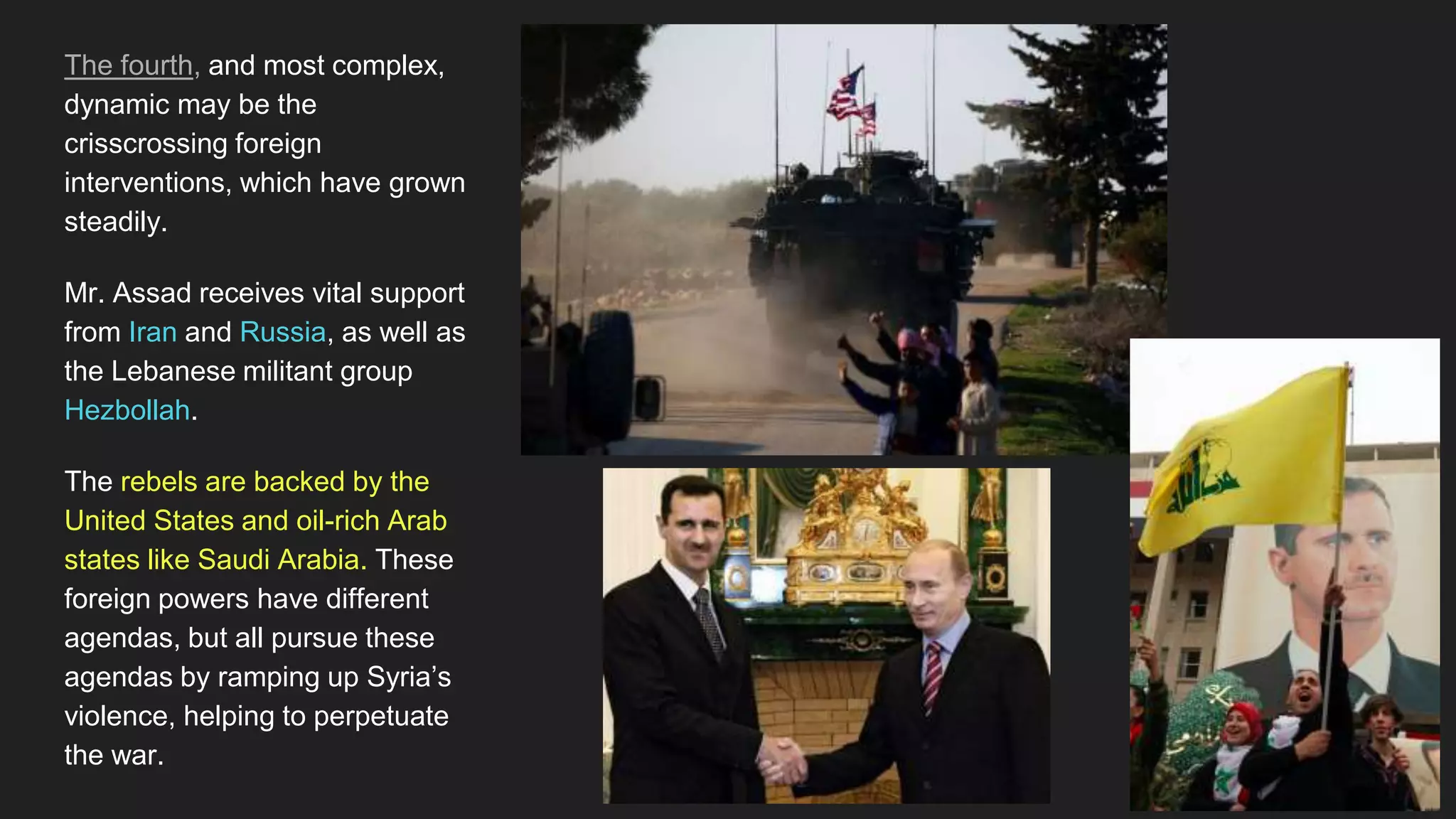 The Syrian Civil War | PPTX