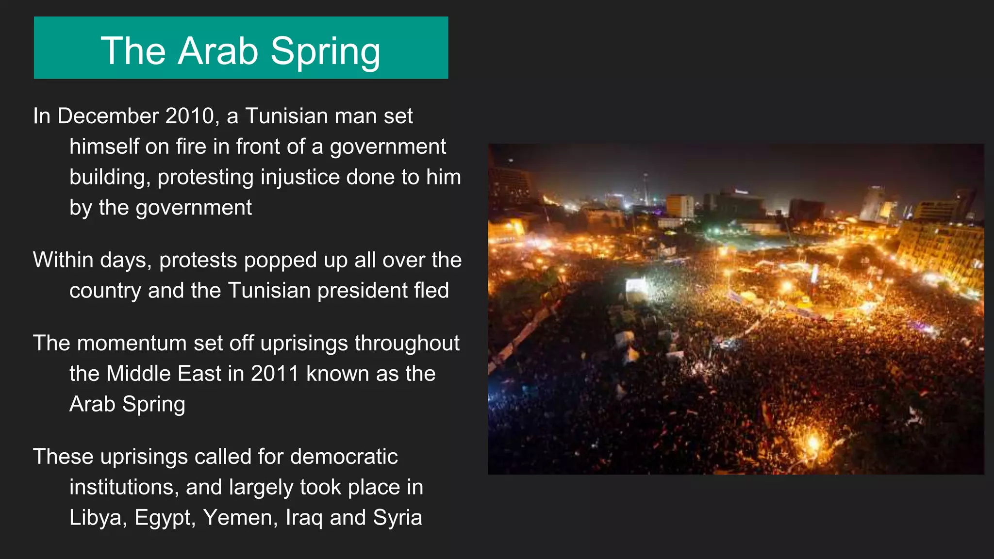 The Syrian Civil War | PPTX