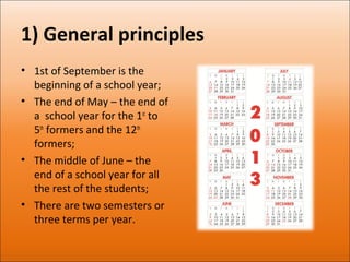 The system of education in lithuania | PPT