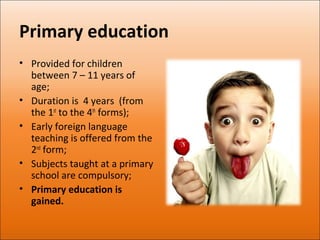The system of education in lithuania | PPT