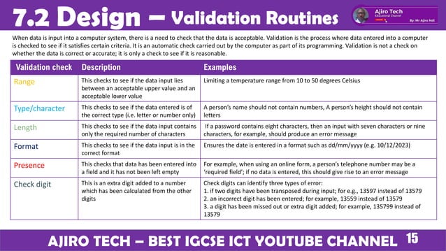 IGCSE ICT - The Systems Life Cycle - Ajiro Tech | PDF | Computing ...