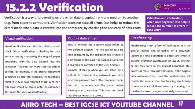 IGCSE ICT - The Systems Life Cycle - Ajiro Tech | PDF | Computing ...