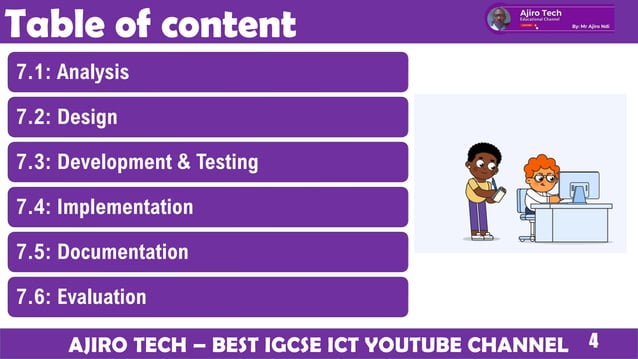 IGCSE ICT - The Systems Life Cycle - Ajiro Tech | PDF | Computing ...