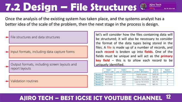 IGCSE ICT - The Systems Life Cycle - Ajiro Tech | PDF | Computing ...